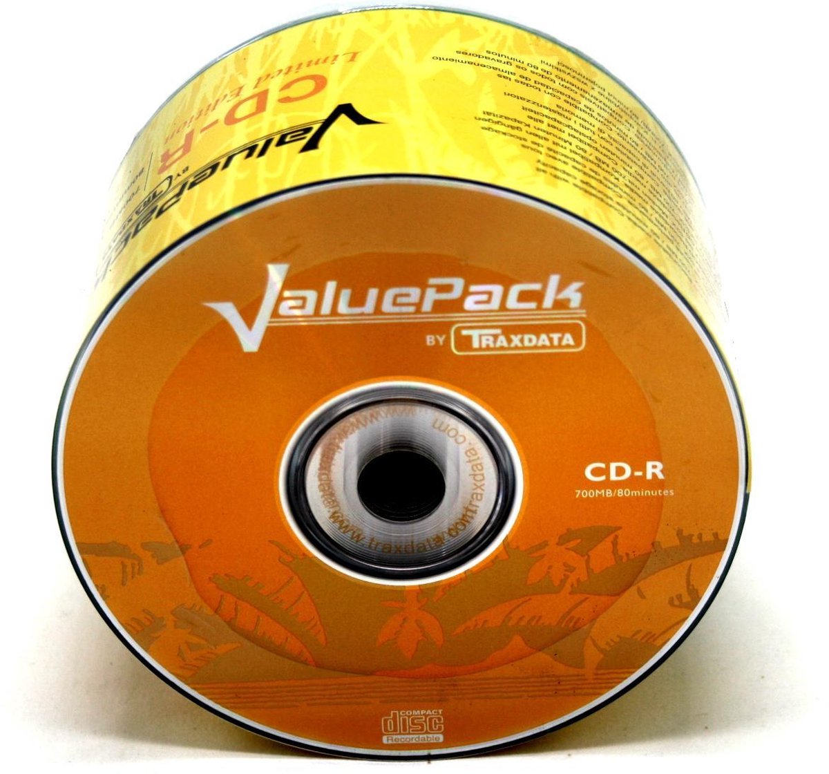 Traxdata CD-R 700MB (80min) 52x ValuePack verpakt in Spindle | bol.com