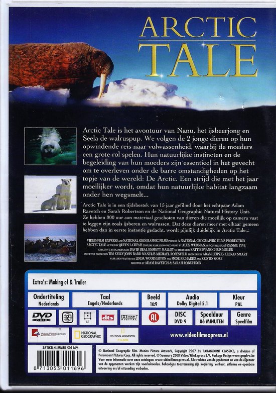 Arctic Tale (DVD) (Dvd), nvt | Dvd's | bol