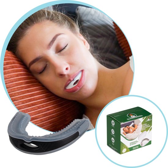 Extra compact Anti Snurk Bitje zwart incl. reinigingstabletten - Anti ...