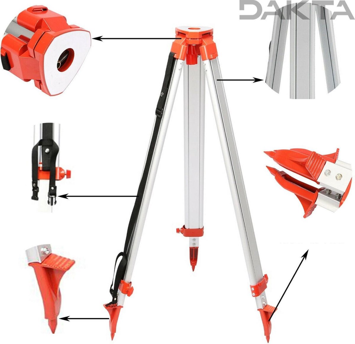 Dakta® Statief met Baak | Laser statief | Laserliner | Kruislijnlaser ...