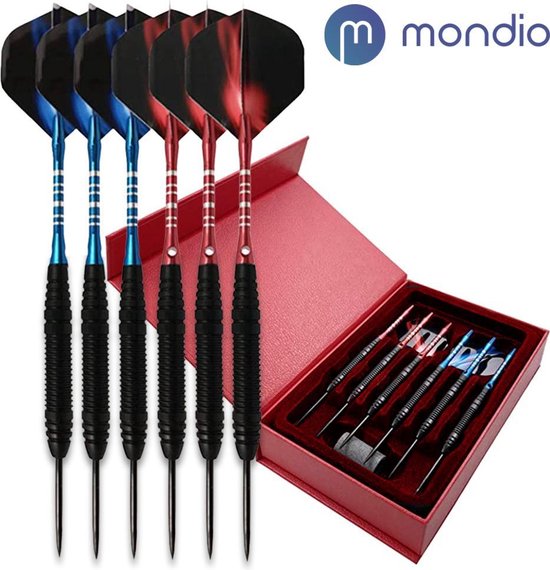 Mondio® Fléchettes Set of 6 - Premium - Fléchettes 23 grammes ...