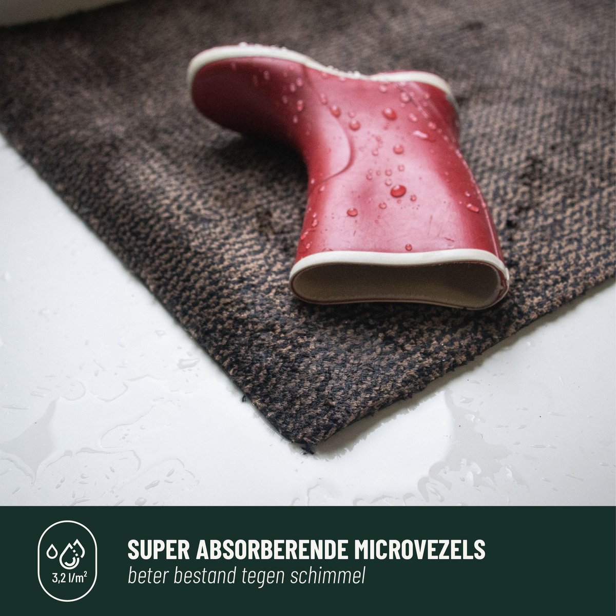 Antislip Deurmat Studio M - OPTIWASH - Wasbare droogloopmat/badmat ...