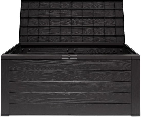 DBA Opbergbox Antraciet 120 x 46 x 57cm - Buiten - Geschikt voor terras ...