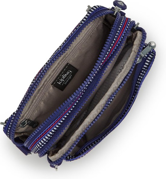 Kipling Abanu Multi Crossbodytas - Blue Geo Print | bol