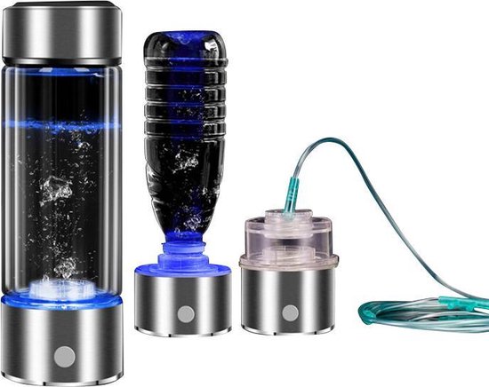 Waterstof Generator – H2 Water – Water Generator – 450 ml – Hydrogen ...