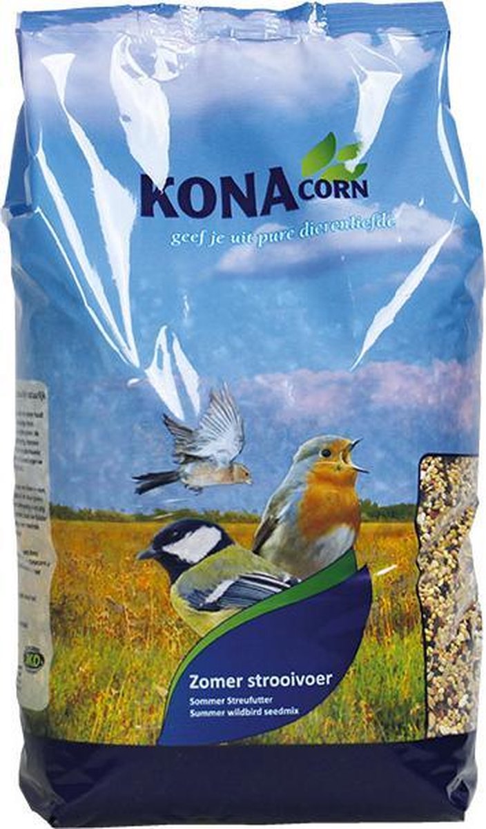 Konacorn Strooivoer Voor Buitenvogels | 1,8 kg Vogelvoer | bol