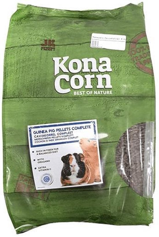 Konacorn Caviakorrel Compleet | 4 kg Knaagdierenvoer | bol