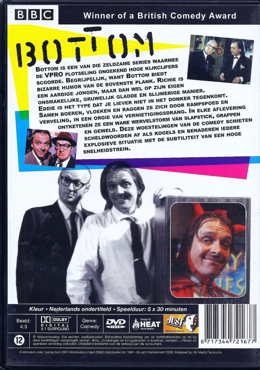 Bottom - Serie 1 (Dvd), Ade Edmondson | Dvd's | bol.com