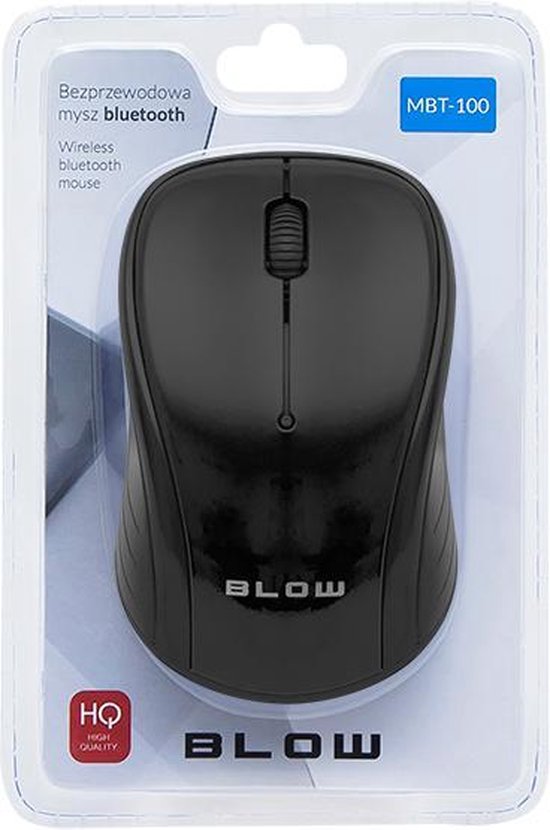 Computer Muis Bluetooth 1600DPI - Zwart MBT-100 | bol
