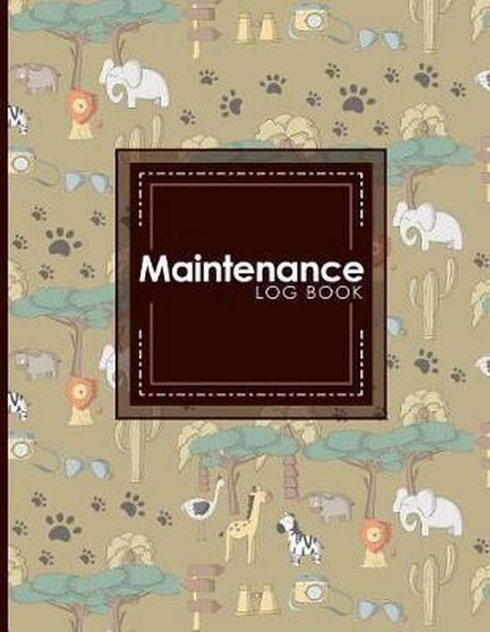 Maintenance Log Books- Maintenance Log Book, Moito Publishing ...
