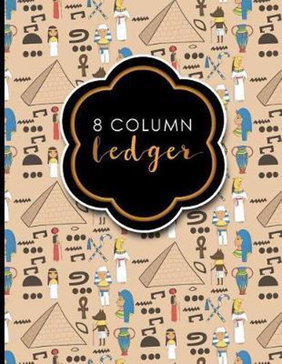 8 Column Ledger | 9781979784863 | Moito Publishing | Boeken | bol.com