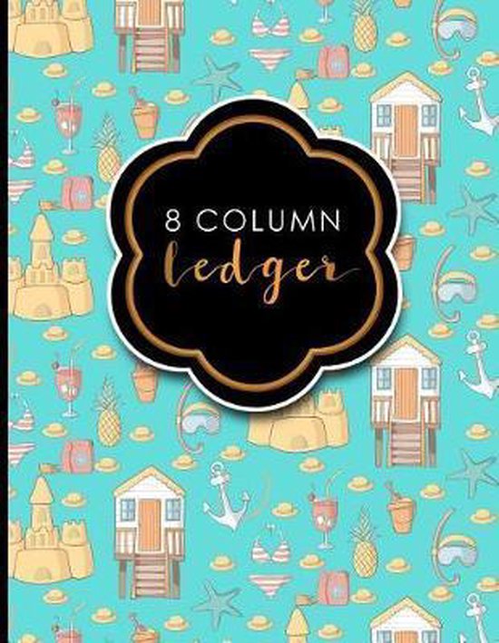 8 Column Ledger | 9781979829892 | Moito Publishing | Boeken | bol