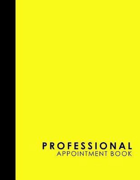 Professional Appointment Book | 9781983959851 | Moito Publishing ...