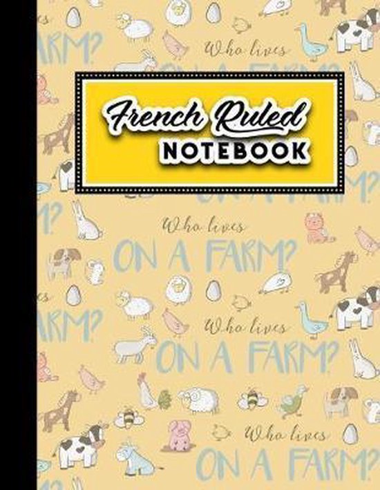 French Ruled Book- French Ruled Notebook, Moito Publishing ...
