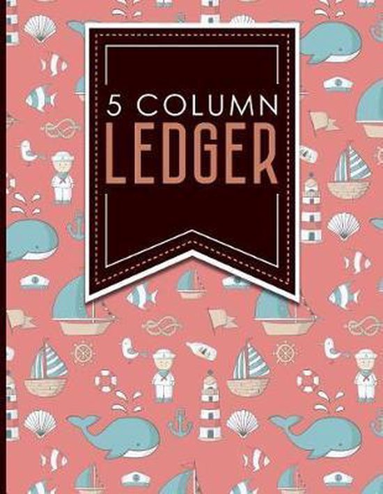 5 Column Ledger | 9781979664837 | Moito Publishing | Boeken | bol.com