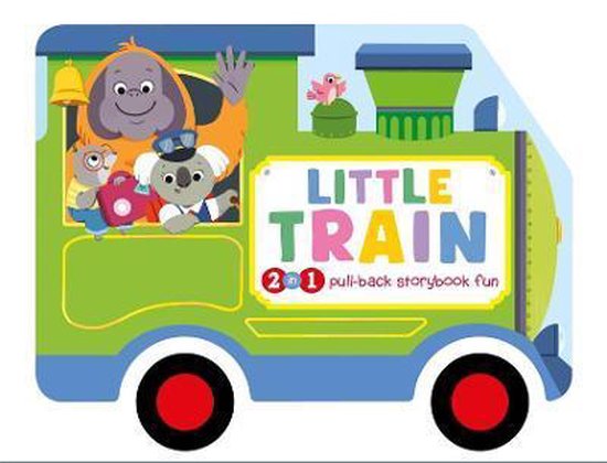 Pull-back Books- Little Train, Igloo Books | 9781800224278 | Boeken | bol