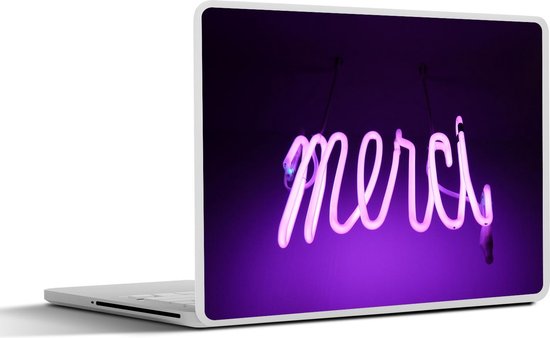 Sticker pour ordinateur portable - 12,3 pouces - Les lettres lumineuses ...