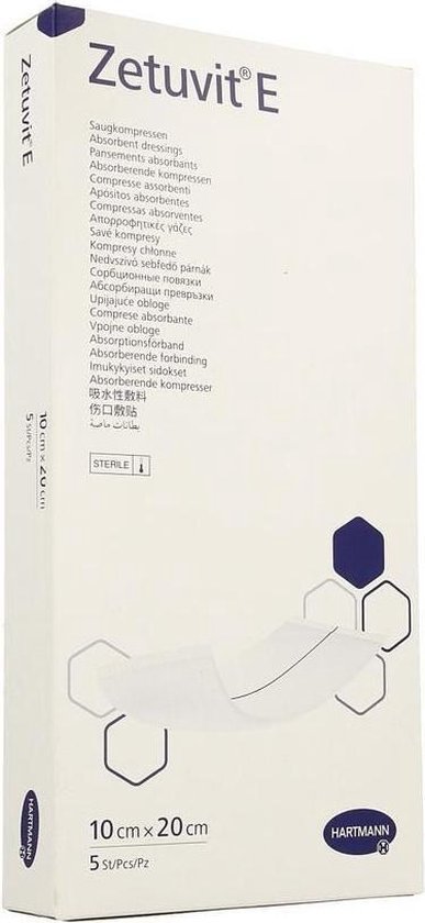 Zetuvit E 10x20cm St. 5 P/s | bol