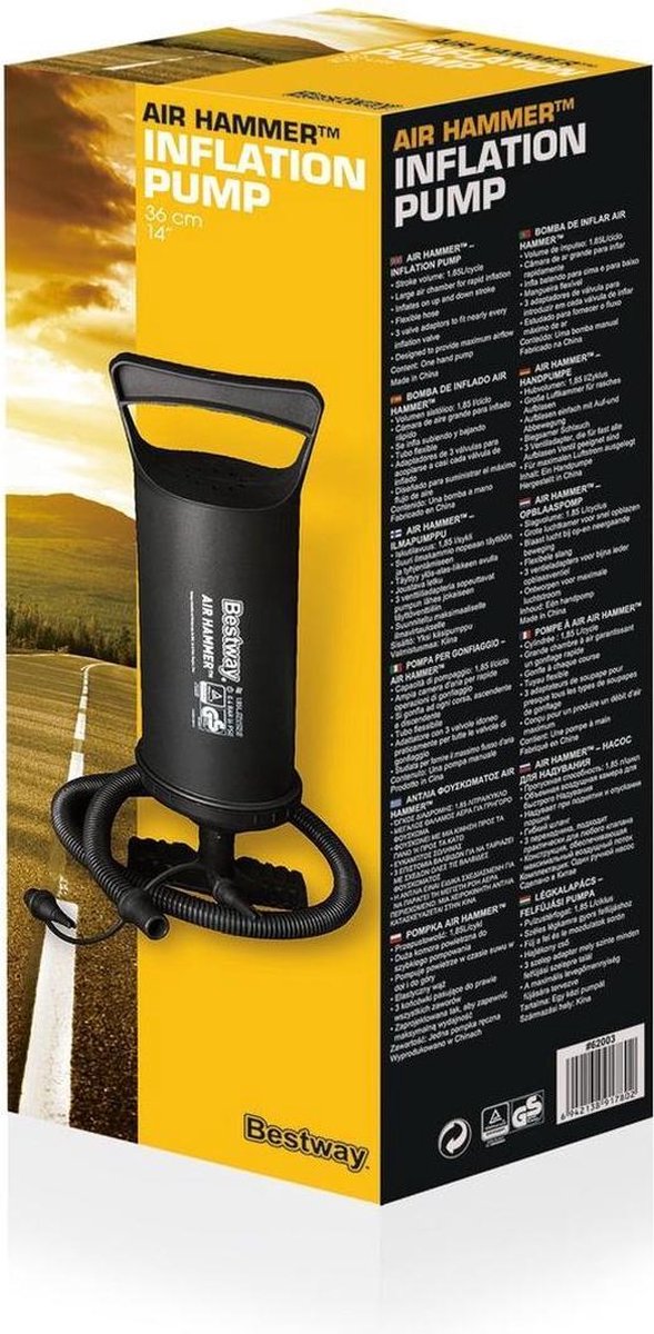 Bestway Luchtpomp airhammer 36cm | bol.com