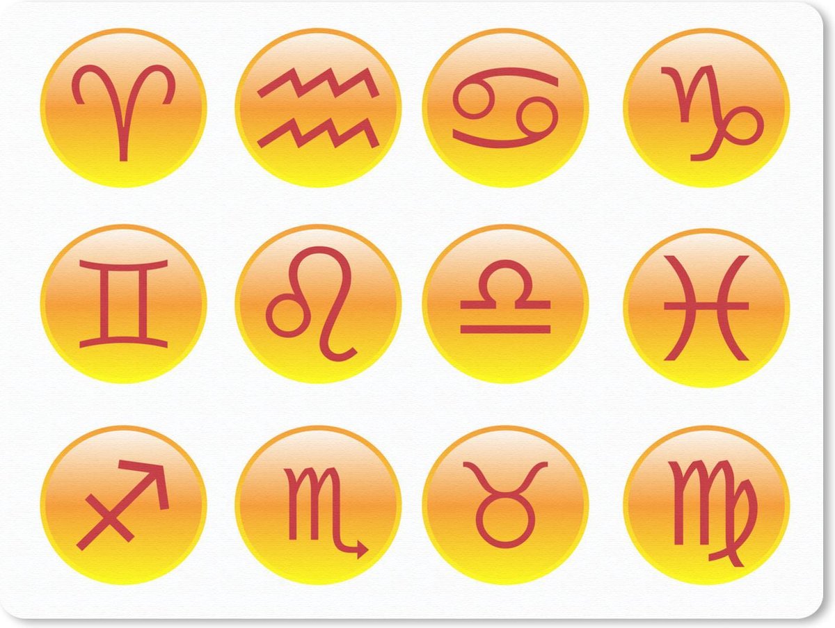 Muismat Tweeling sterrenbeeld - Een illustratie met sterrenbeelden ...