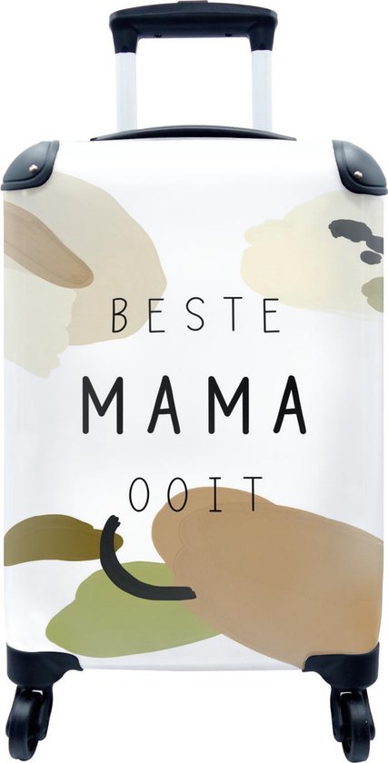 Valise - Cadeau Fête des Mères - Best Maman Ever - Pastel - Bagage à ...