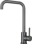 LOMAZOO Keukenkraan James - Mengkraan - Kraan Keuken - Gun Metal Black / Antraciet Zwart | bol