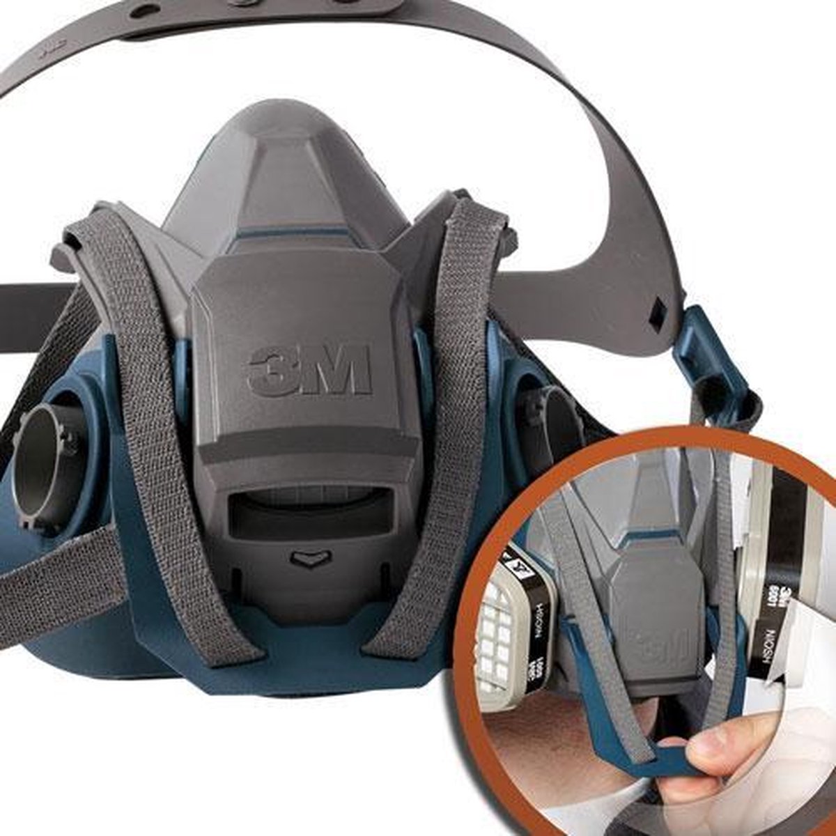 3M halfgelaatsmasker 6502QL | bol.com