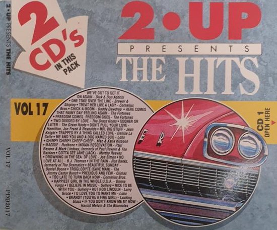 2.UP Presents The Hits Vol 17, zie achteraanzicht | CD (album) | Muziek ...
