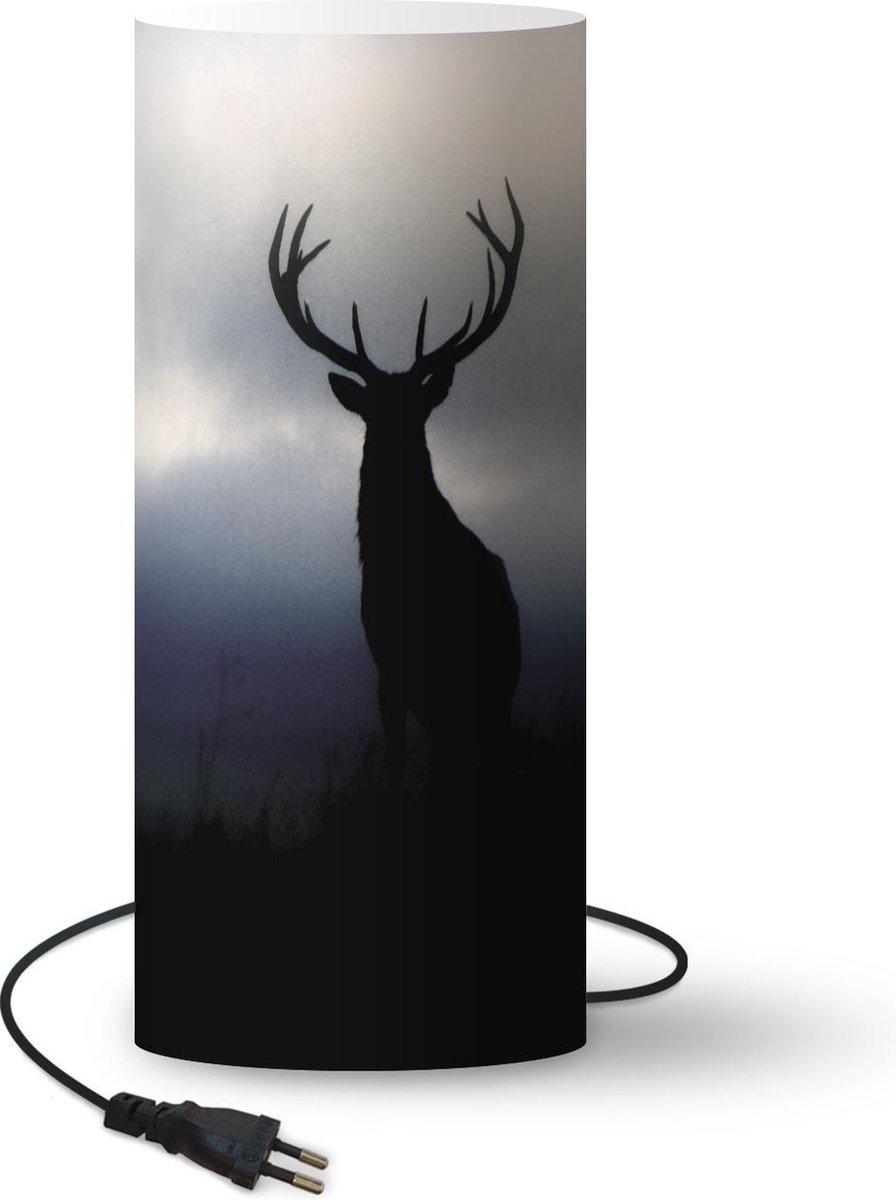 Lampe Cerf (2) - Silhouette de cerf en antibrouillard - 70 cm de haut ...