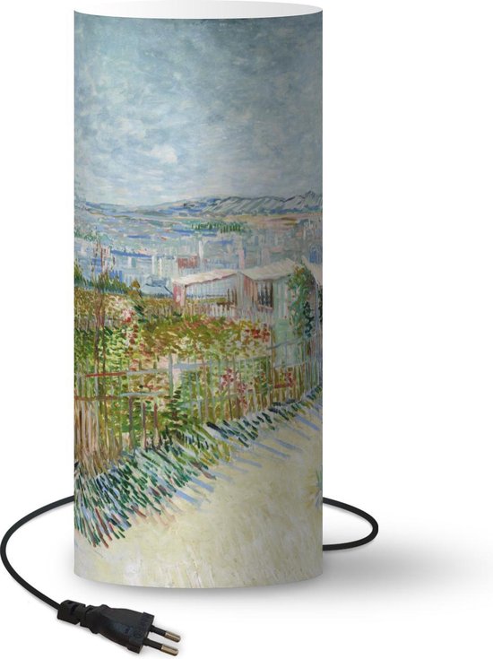 Lampe Vincent van Gogh 2 - Montmartre : derrière le Moulin la Galette ...