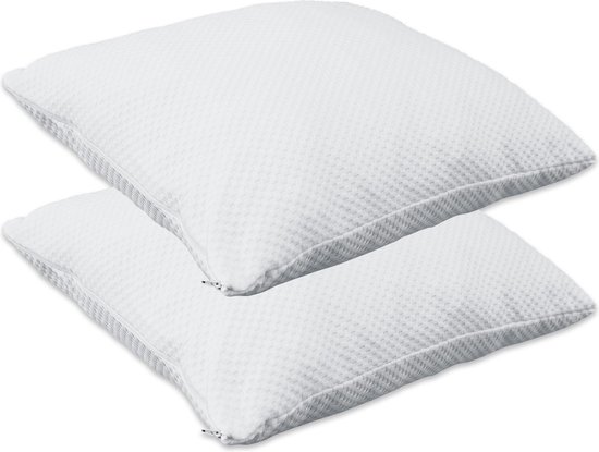 Hoofdkussen Tegen Nek- en rugklachten – Hoofdkussen Memory foam – Traagschruim –... | bol.com