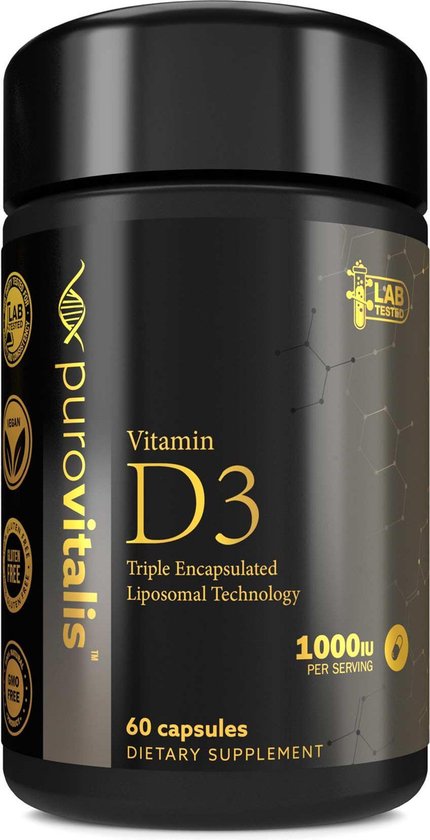 D3 vitamine triple encapsulated Capsules -2x 60 stuks | bol