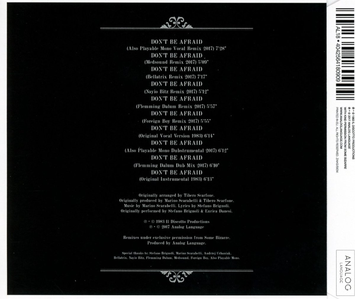 Some Bizarre - Don't Be Afraid (CD), Some Bizarre | CD (album) | Muziek ...