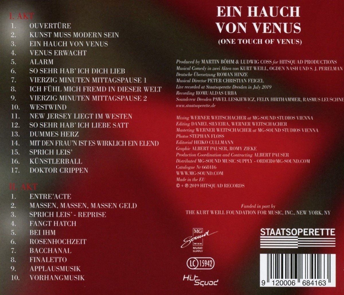 Jannik Harneit & Johanna Spantzel - Ein Hauch Von Venus (2 CD), Jannik ...