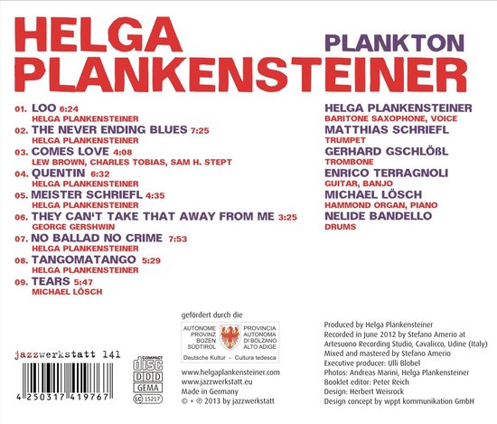 Helga Plankensteiner - Plankton (CD), Helga Plankensteiner | CD (album ...