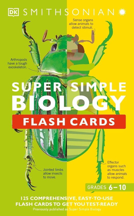 Super Simple Flashcards Biology | 9780744044133 | Livres | bol.com