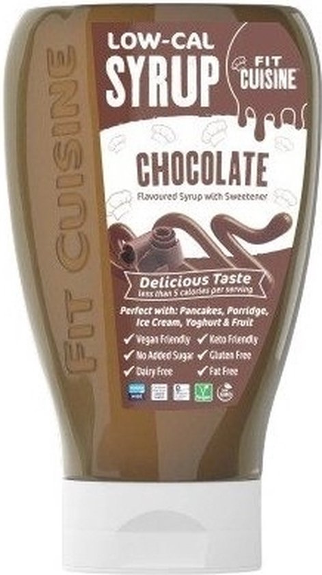 Fit Cuisine Syrup 425ml Chocolate | bol