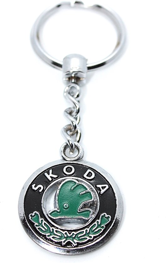 Skoda Sleutelhanger Metalen | Skoda Logo | Keychain Skoda | bol.com