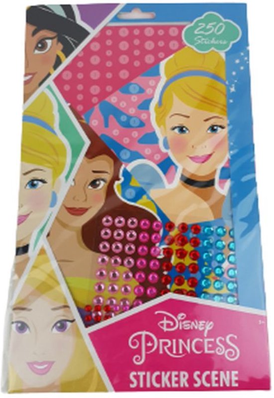Disney Princess sticker set - Roze / Multicolor - Papier / Kunststof ...
