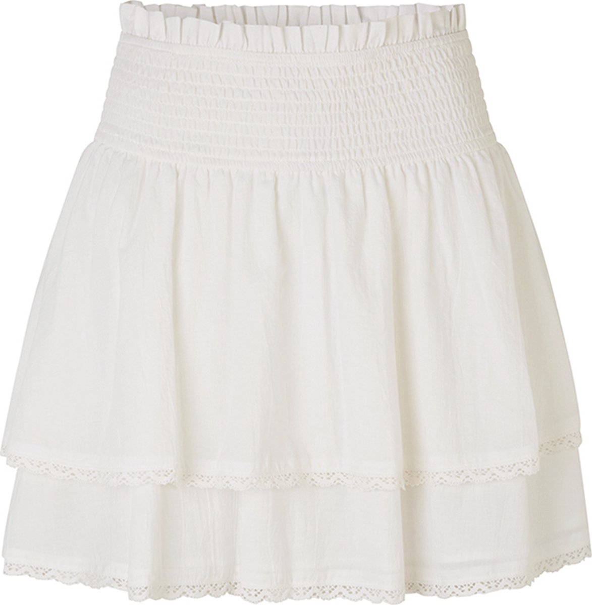 Witte korte zomerrok Pravin - mbyM - Maat M | bol.com