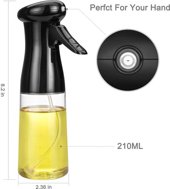 Oil Sproeier, Olie Spray zwart | bol