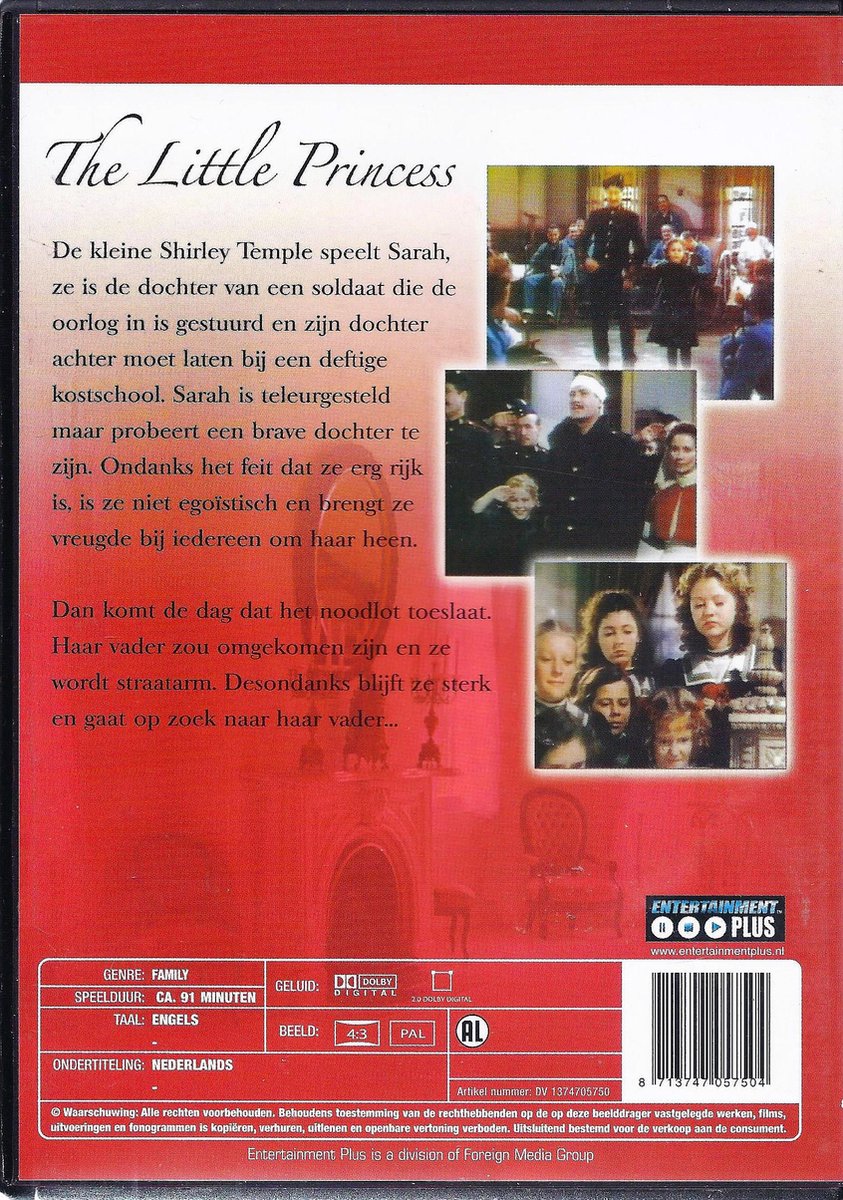 Little Princess (Dvd), Richard Greene | Dvd's | bol.com