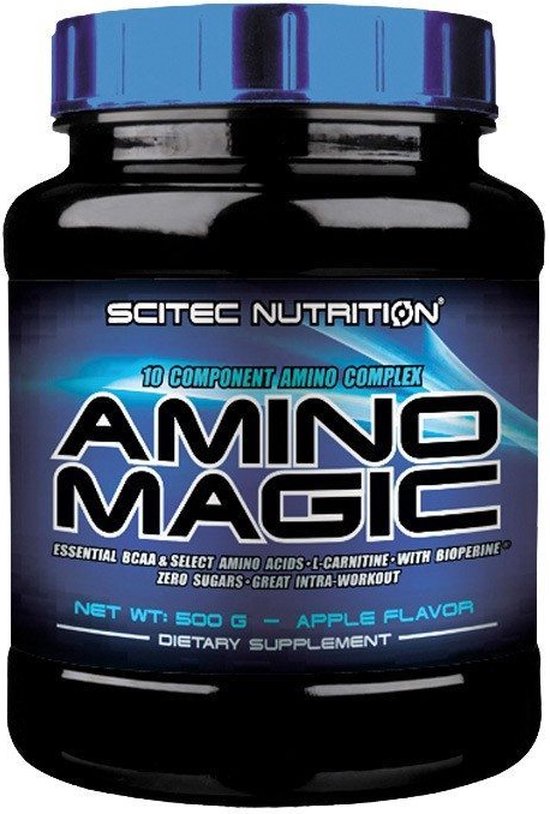 Scitec Nutrition - Amino Magic - BCAA - 500 gram - Appel | bol