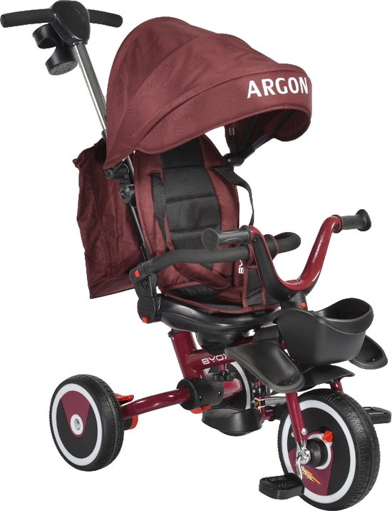 Cangaroo Argon Tricycle avec support inclinable, barre de poussée ...