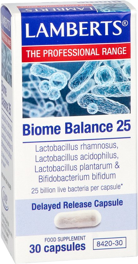 Lamberts Biome Balance 25 - 30 capsules - Probiotica | bol.com