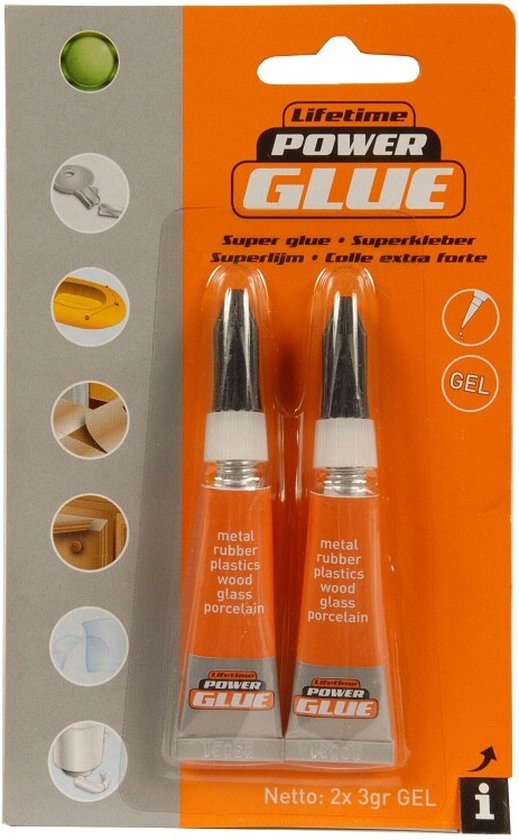Super colle Stegger - Superglue colle - 2x3 grammes | bol.com