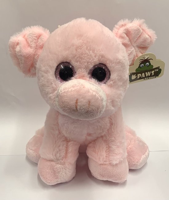 Knuffel varken - 20 cm - Boerderijdier Big - Pluche | bol