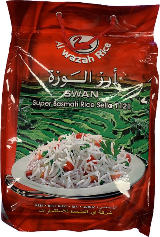 Swan Super Basmati Rice SELLA 1121 - 5kg | bol