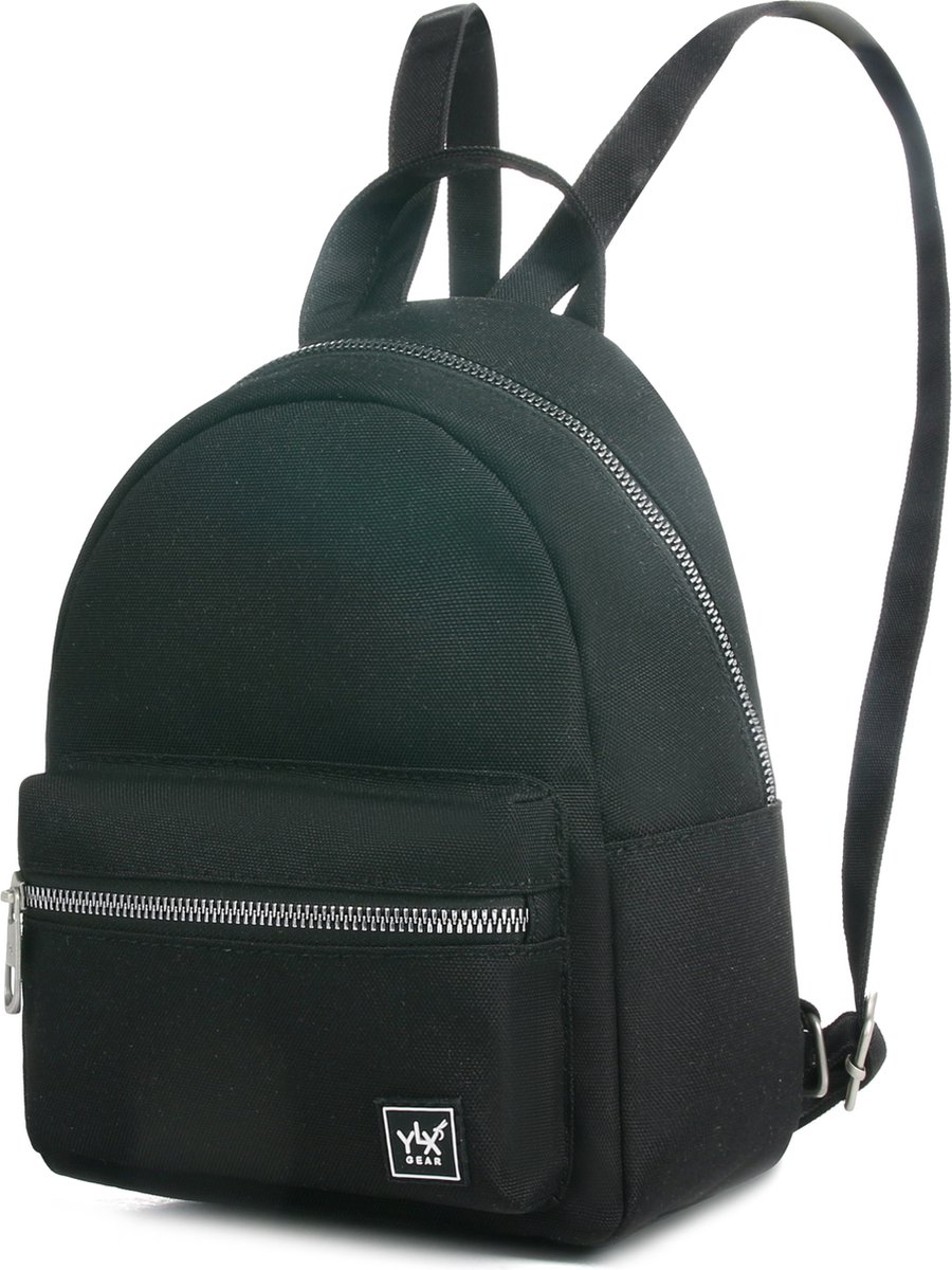 YLX Mini Backpack voor dames. Zwart. Recycled Rpet materiaal ...