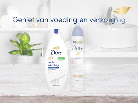 Dove Douchegel Deeply Nourishing & Original + Anti-Transpirant ...